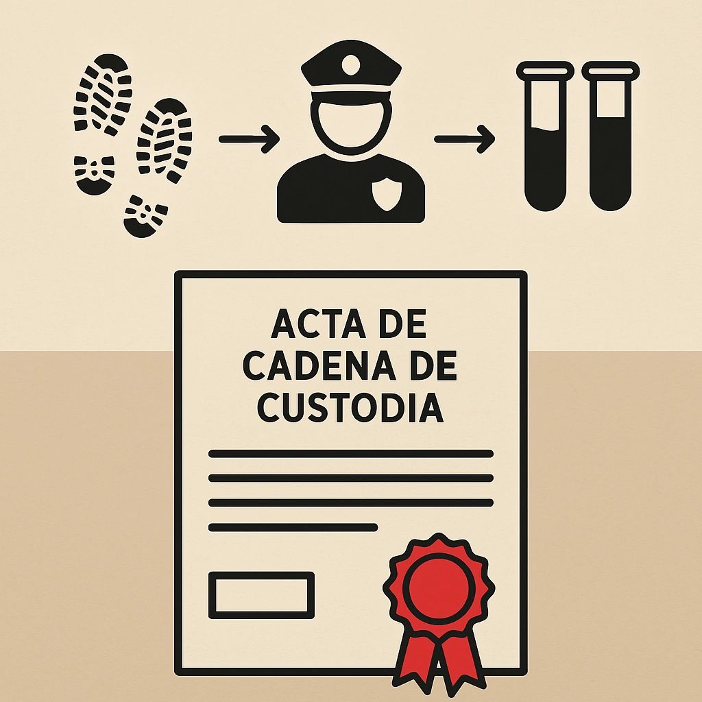 Peritos para desvirtuar Cadena de Custodia de Pruebas